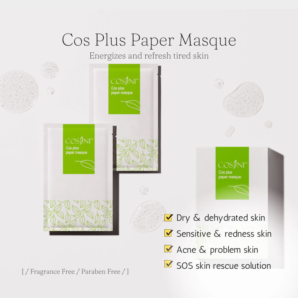 Cos Plus Paper Masque - Cosini Skin Science